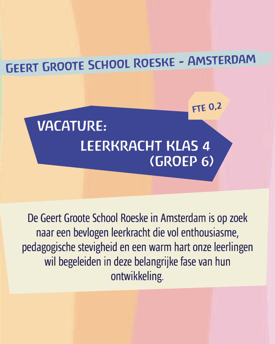 Geert Groote School Roeske – Vrije school voor basisonderwijs
